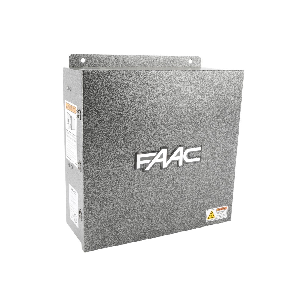 FAAC 455D 220V With Metal Enclosure - 455D220.1 | Fast Gate Openers