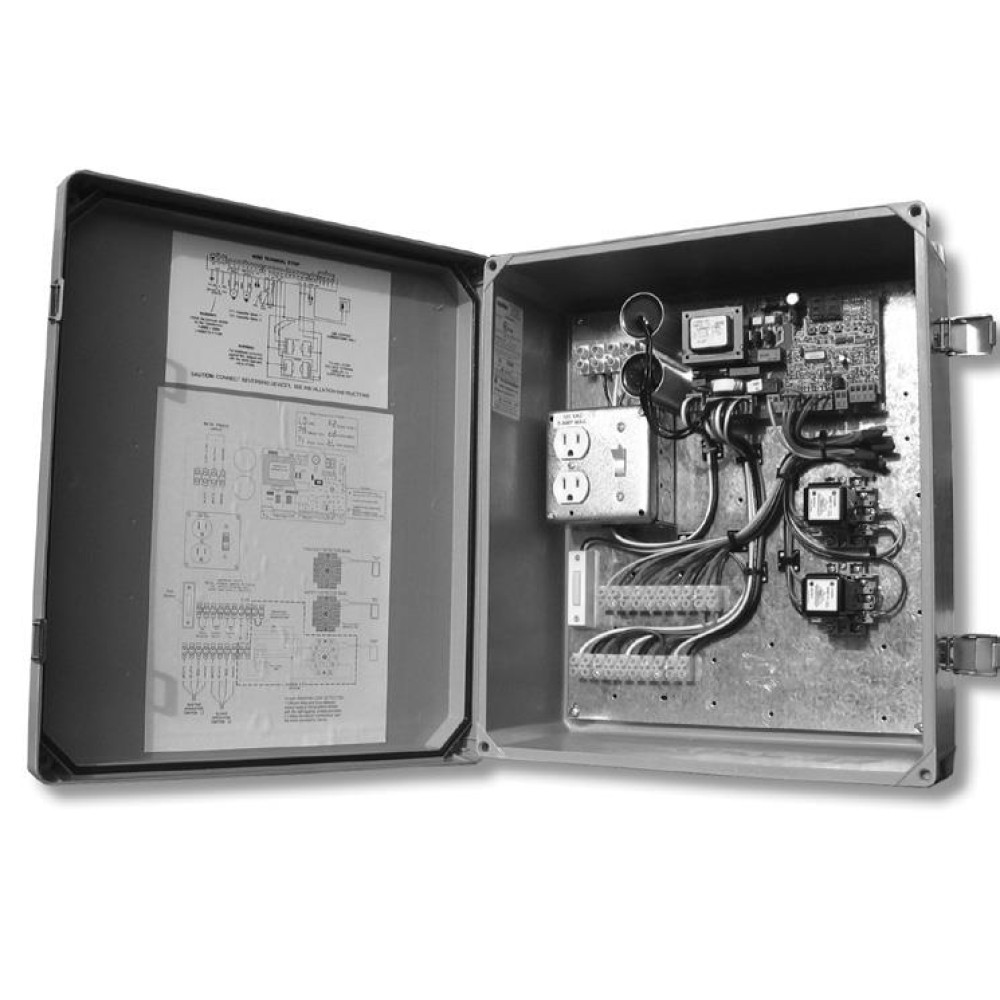 455D Control Board with 14x16 Fiberglass Enclosure (230V) - FAAC 455D220F.5 | Fast Gate Openers