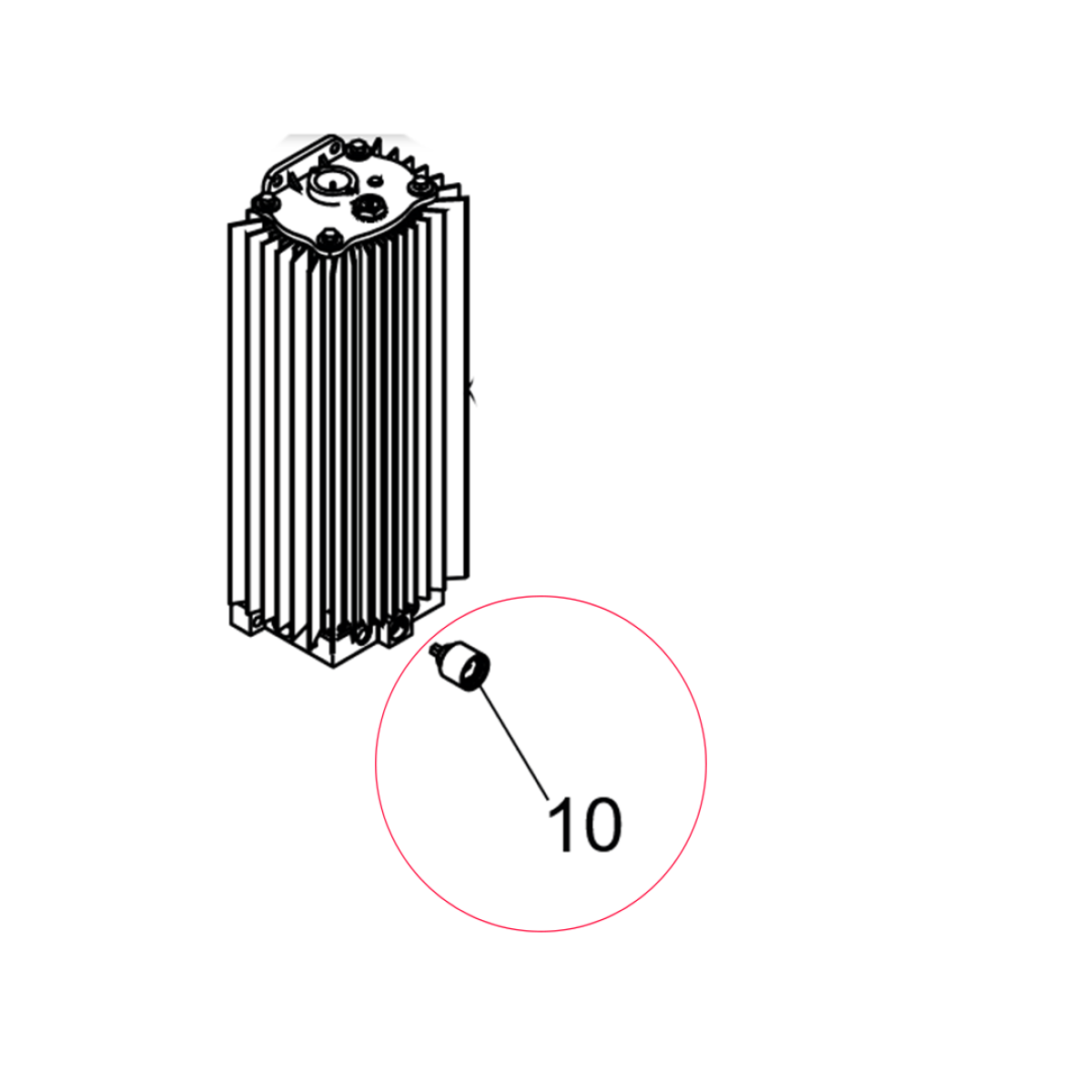 B680H Release Assembly (2021+) - FAAC 63003451 | Fast Gate Openers