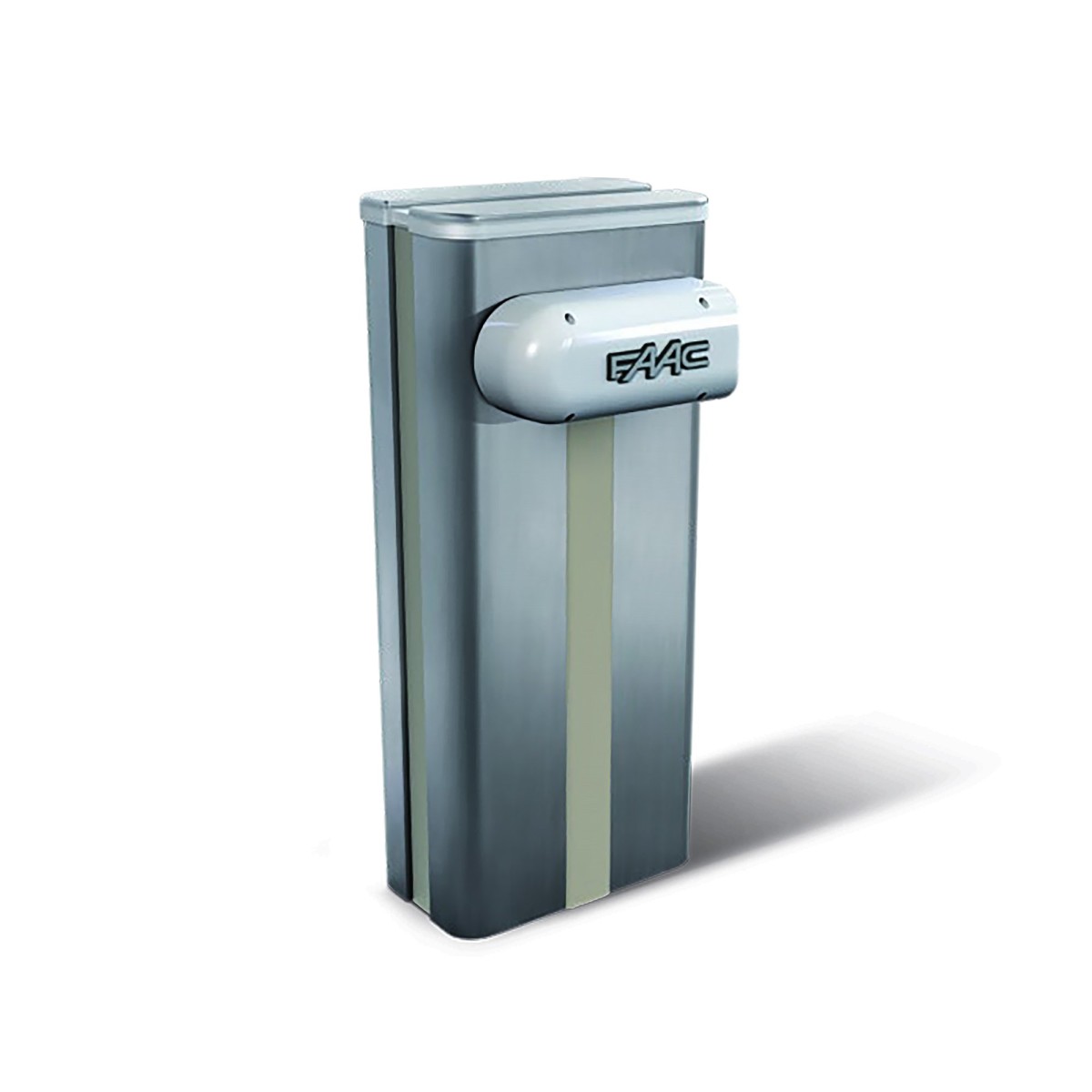 FAAC B680H Automatic Barrier Gate Opener - Stainless Steel (Barrier Arm Sold Separately) - FAAC ...