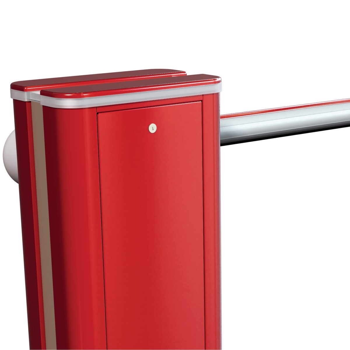 B680H Barrier Gate Opener Metal Cover - RAL 3020 Red - FAAC 416016 | Fast Gate Openers