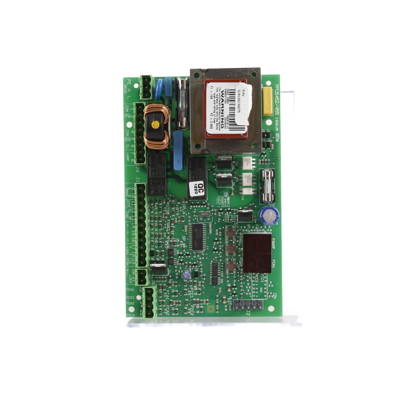 FAAC 455D Control Board Replacement (115V) - FAAC Circuit Board 790919 ...