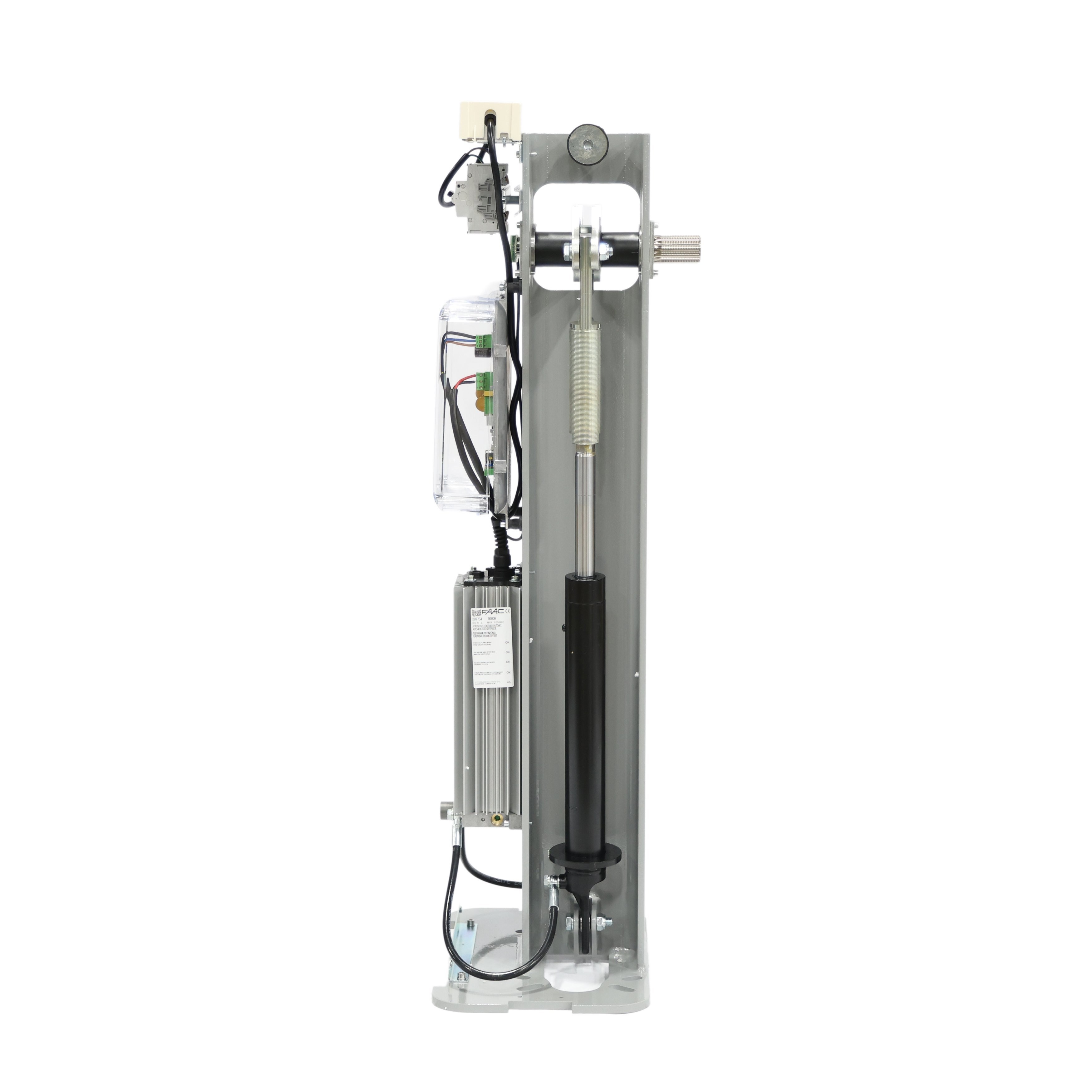 FAAC B680H Automatic Barrier Gate Opener L Kit w/ Red Cover (Barrier ...