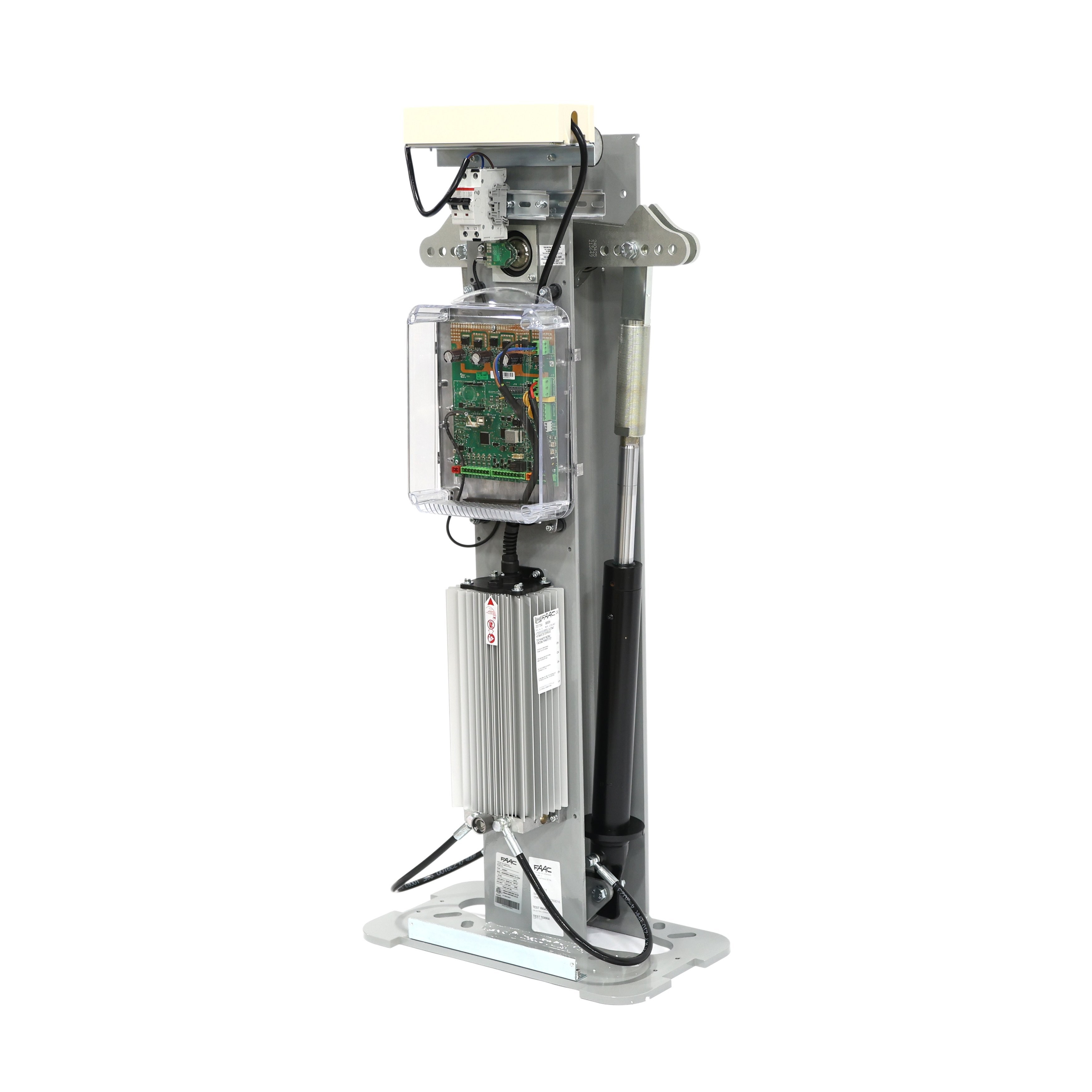 FAAC B680H Automatic Barrier Gate Opener - Stainless Steel (Barrier Arm ...