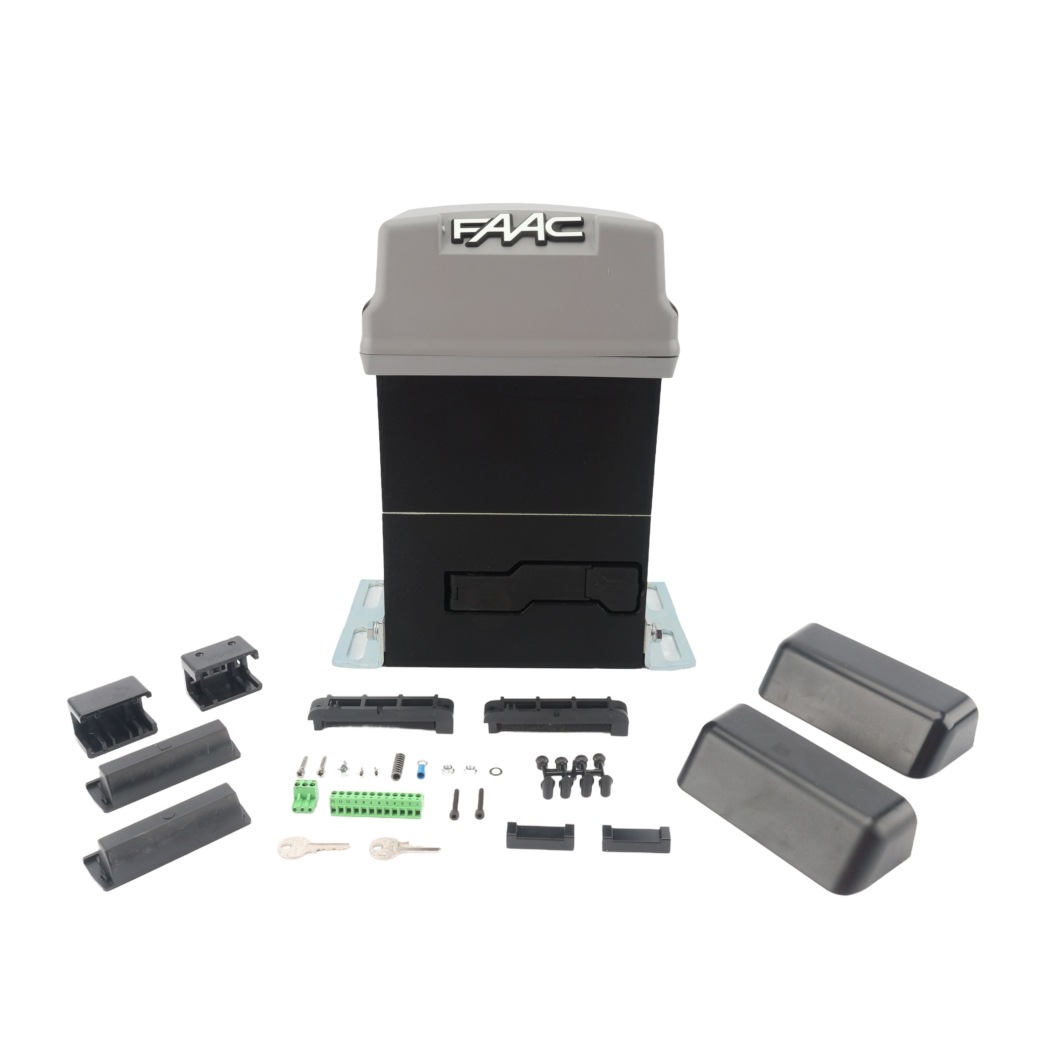 FAAC 746 ER Z20 Pinion Slide Gate Opener w/ 780D Control Board (164ft ...