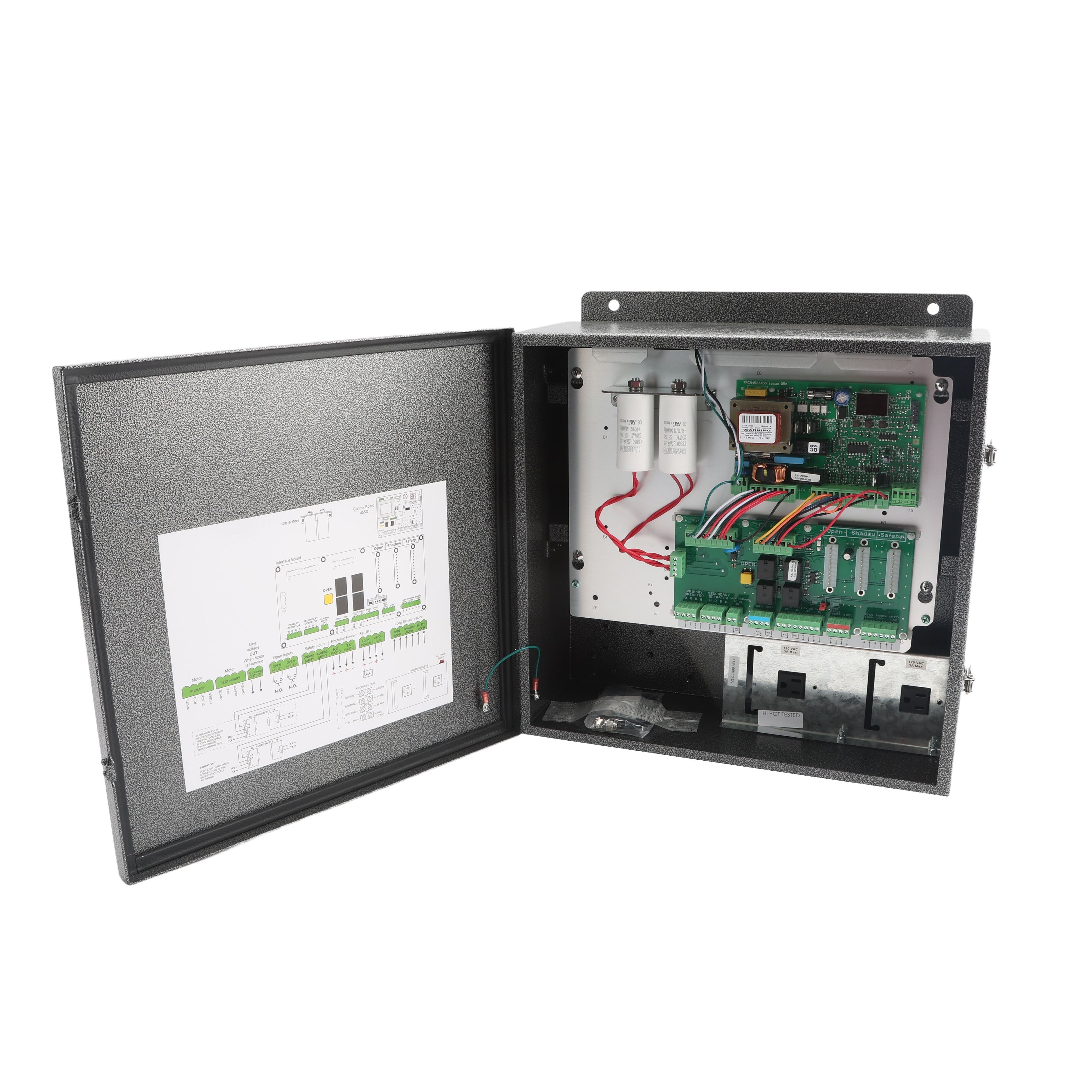 FAAC 455D 115V With Metal Enclosure - 455D115.1 | Fast Gate Openers