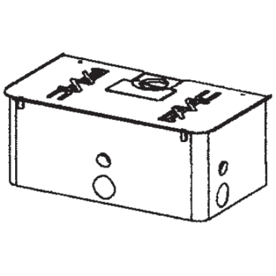 FAAC Underground Support Box for S800H - FAAC 490112 | Fast Gate Openers